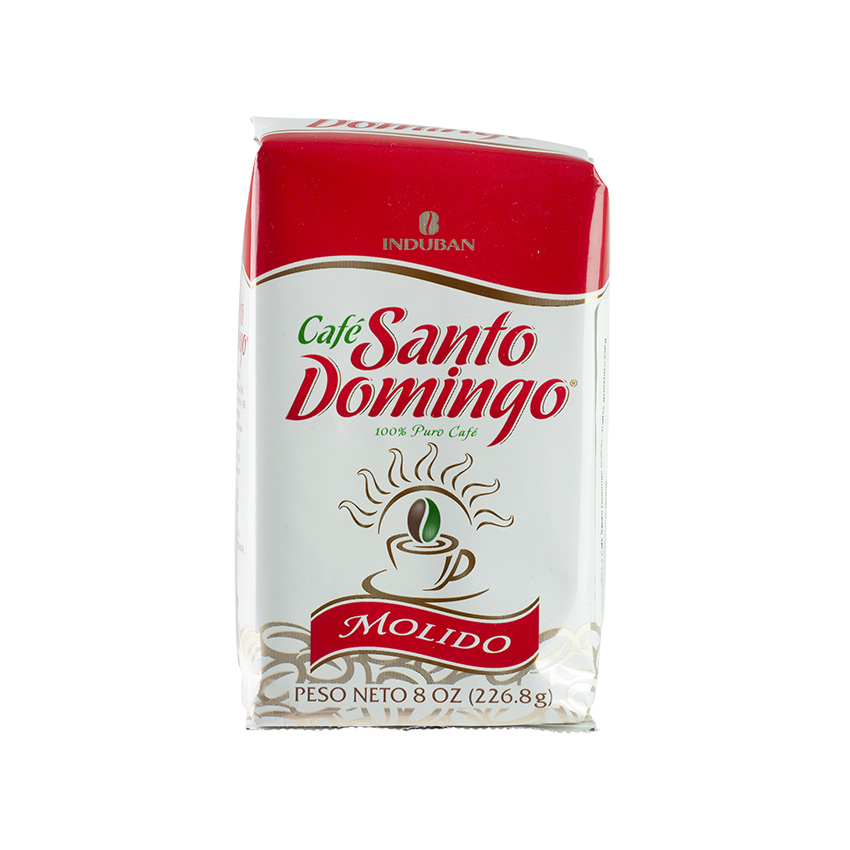 CAFE MOLIDO / MALT SANTO DOMINGO 227g INDUBAN - La Bodeguita